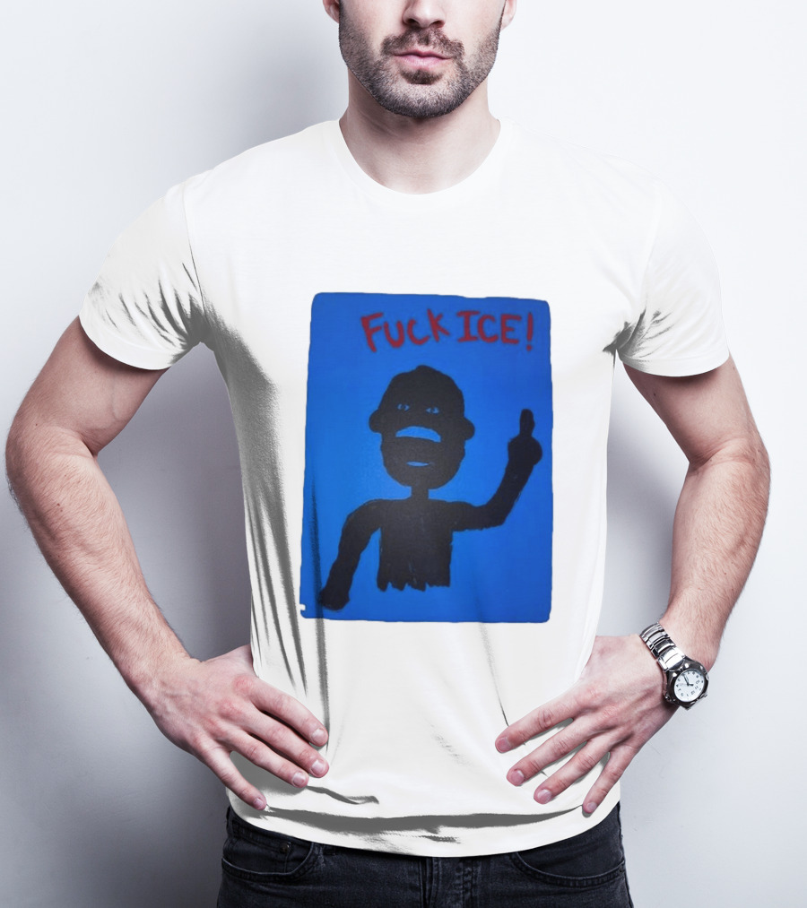 Kid Cudi Protest Message Blue T-Shirt