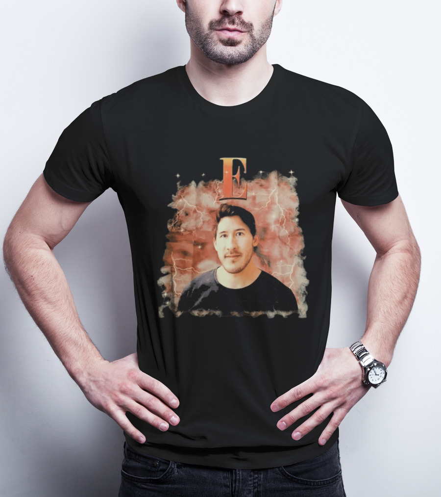Iron Lung Movie Markiplier E Face Lightning T-Shirt