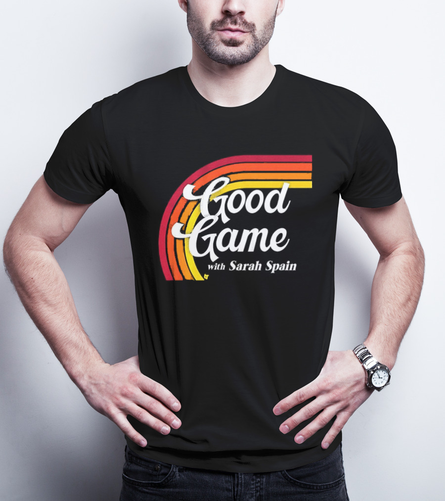 Good Game With Sarah Spain Vintage Rainbow T-Shirt