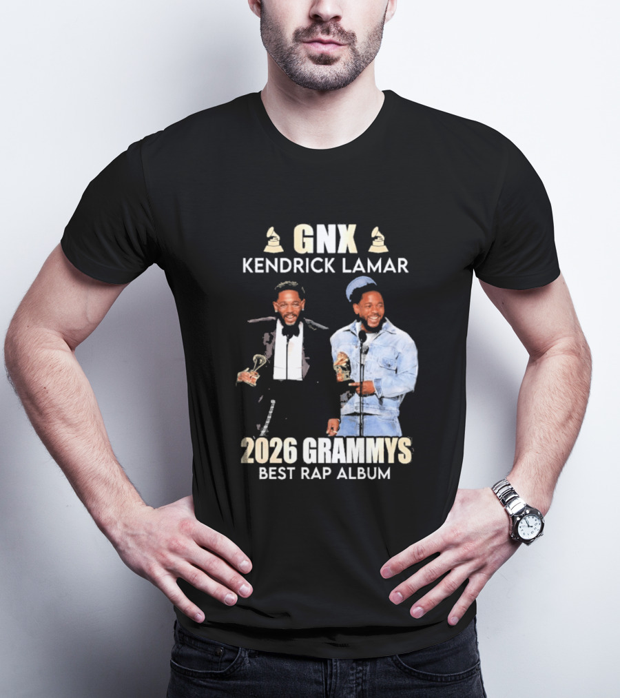 Kendrick Lamar GNX 2026 Grammys Best Rap Album T-Shirt