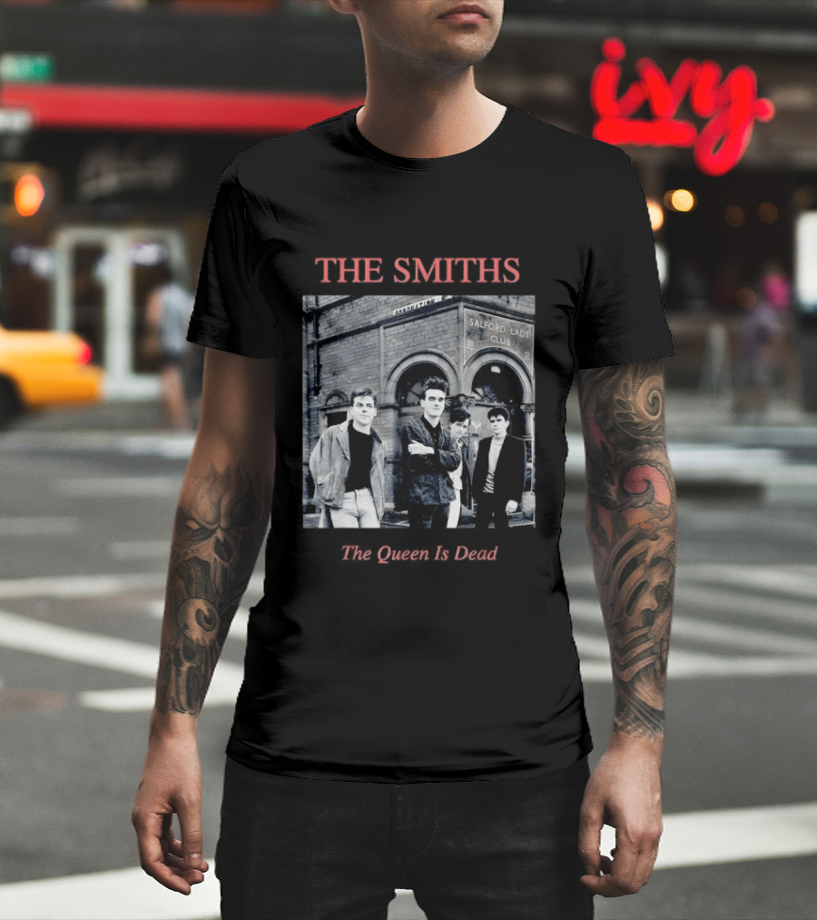 The Smiths The Queen Is Dead Salford Lads Club Stephen Wright T-Shirt