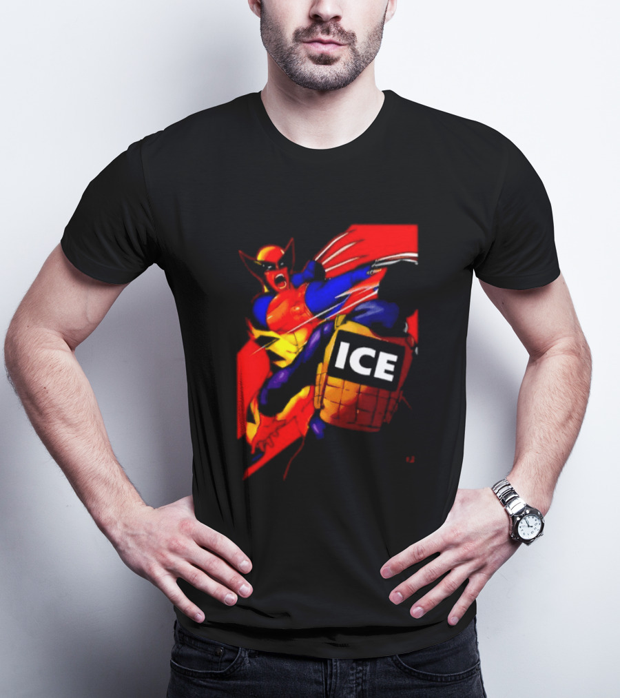 Wolverine Fuck ICE Forever And Always Claws Action T-Shirt