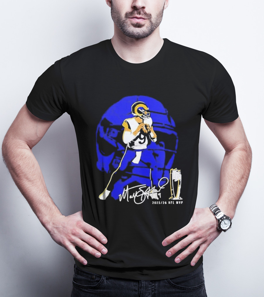 Matthew Stafford LA Rams 2025 26 NFL MVP T-Shirt
