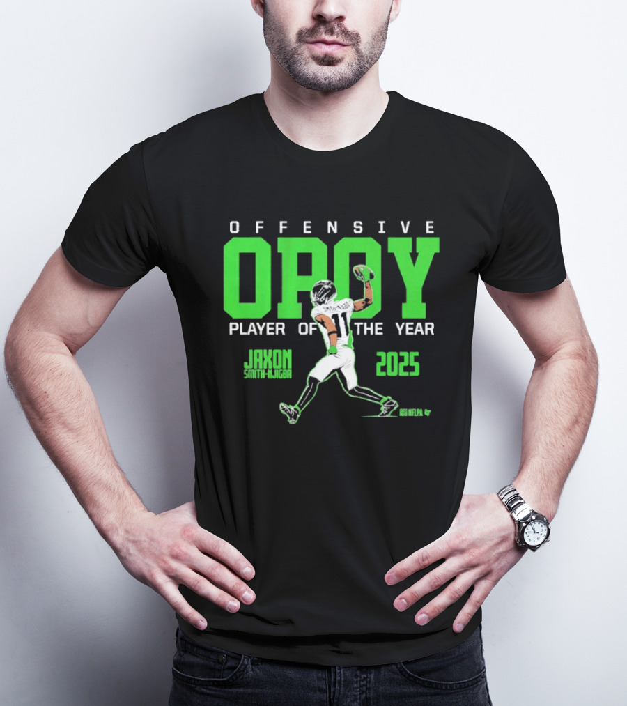 Offensive OPOY Player Of The Year Jaxson Smith Njigba 2025 T-Shirt