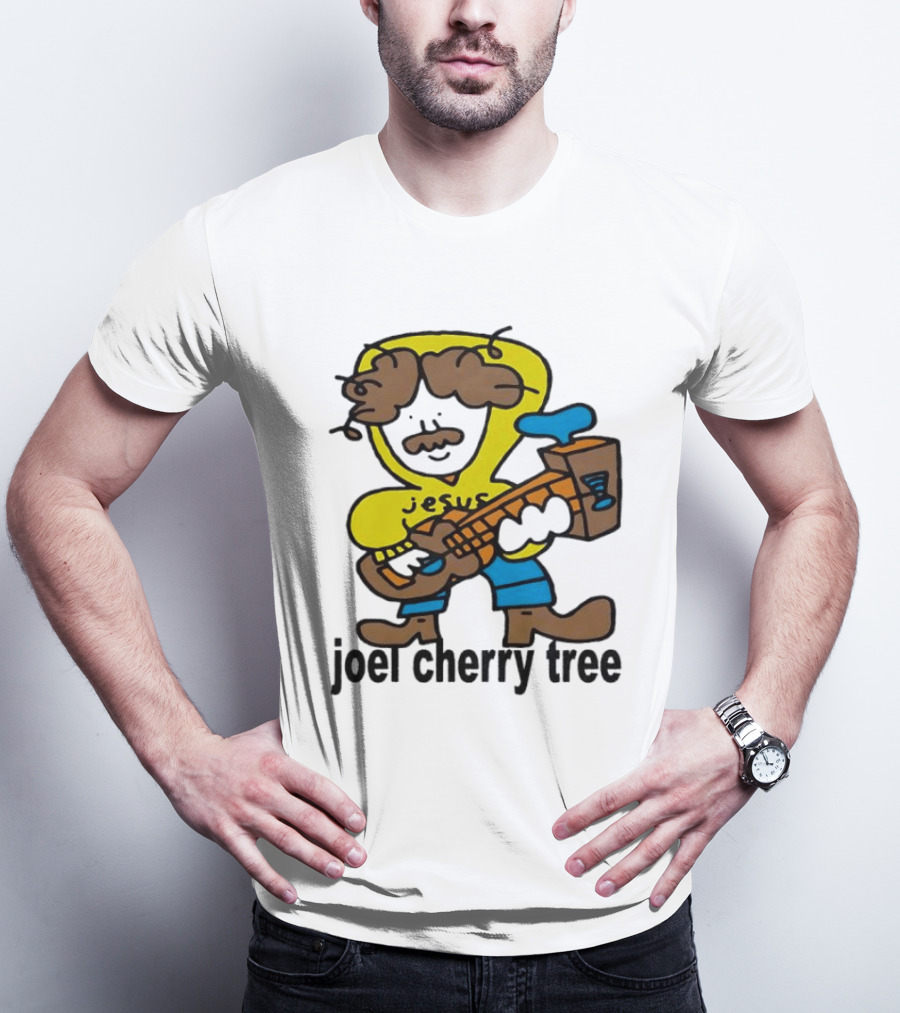 Jesus Joel Cherry Tree Guitar T-Shirt