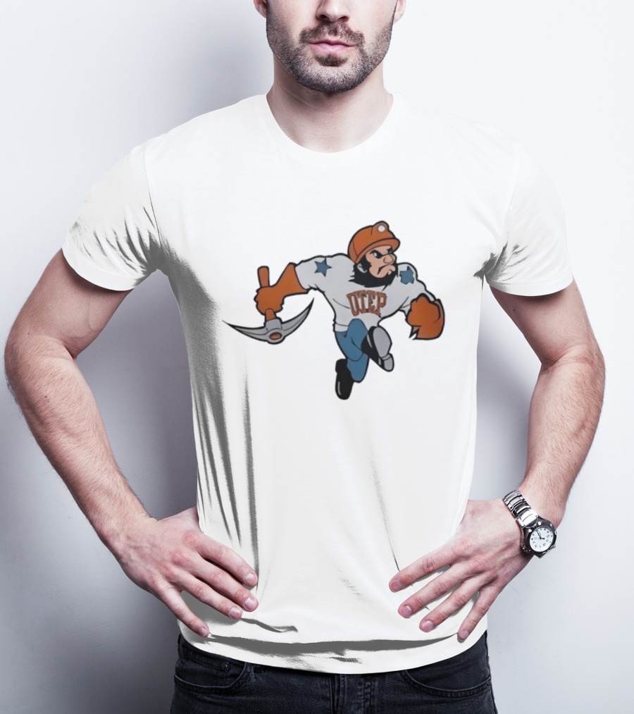 UTEP Miners Basketball Los Mineros Graphic 2026 T-Shirt