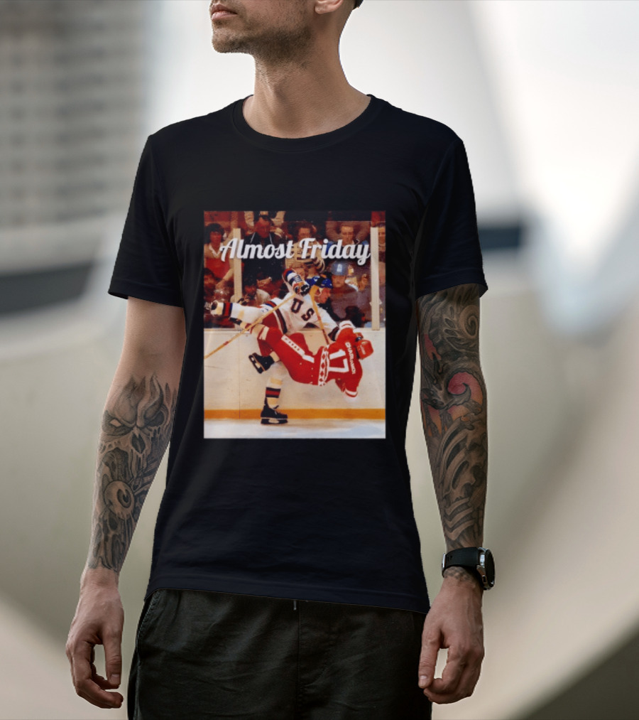 Almost Friday USA Hockey Miracle Hit T-Shirt