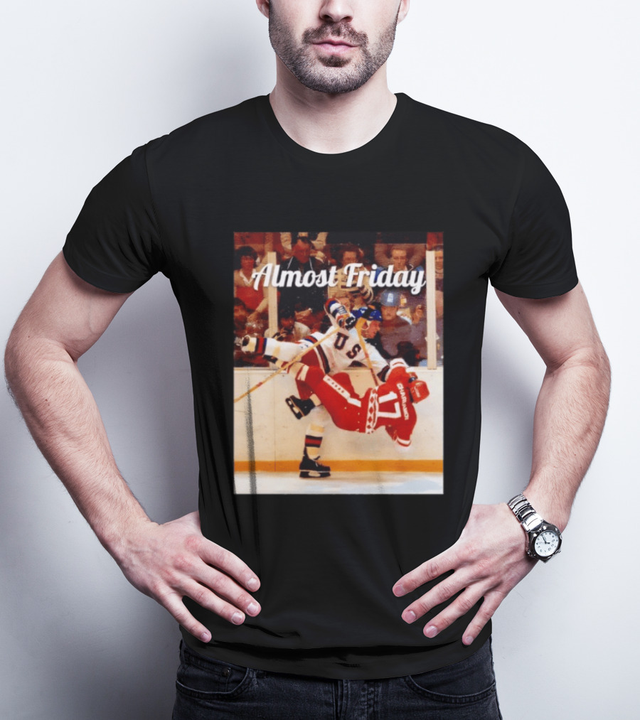 Almost Friday USA Hockey Miracle Hit T-Shirt
