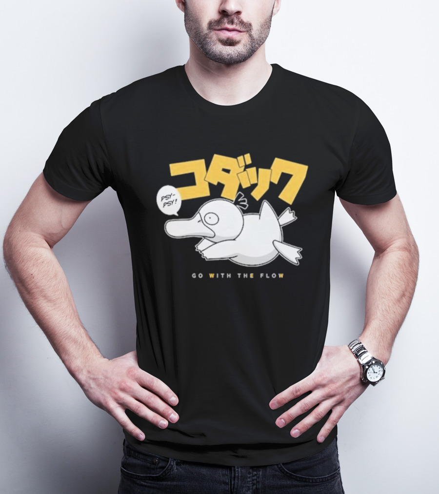 Pokémon Psyduck Go With The Flow T-Shirt