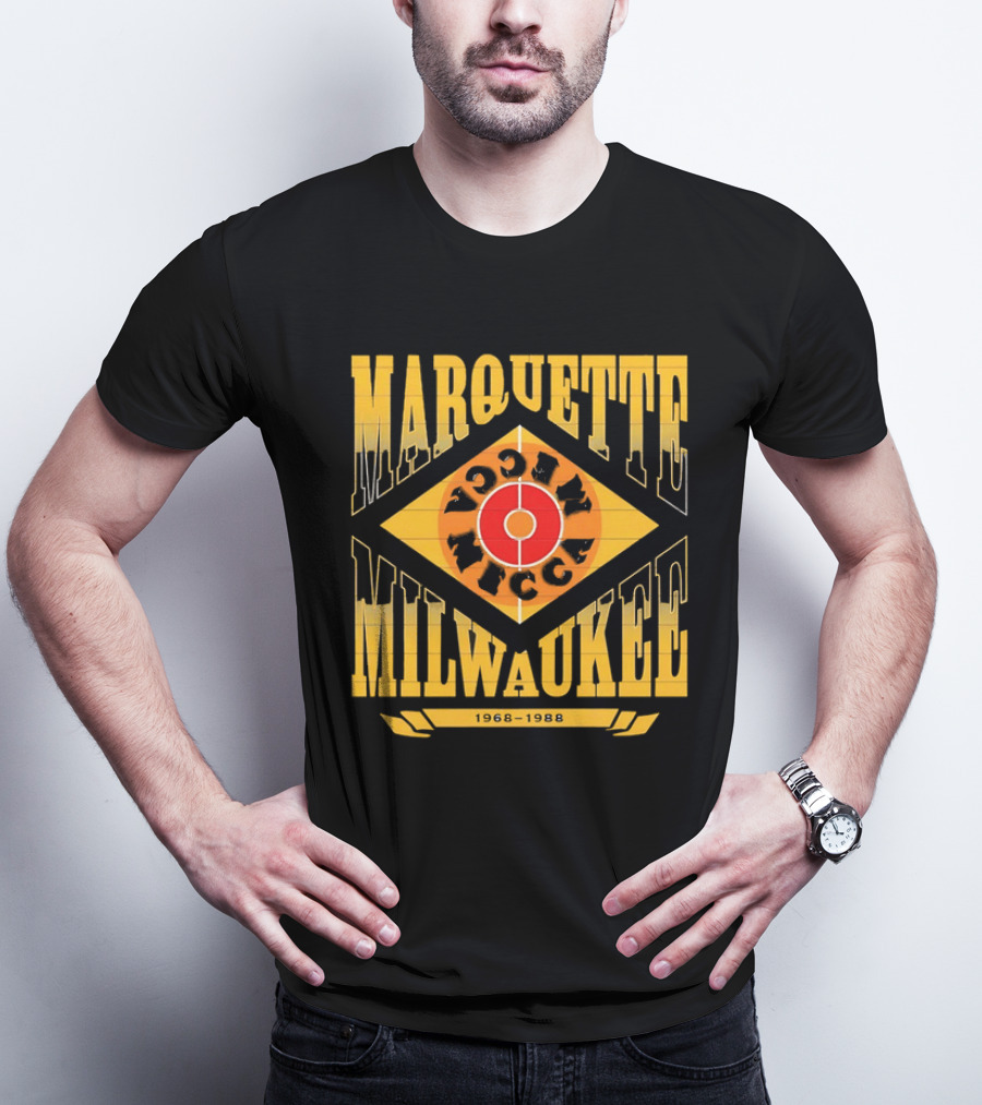 Marquette Golden Eagles Basketball MECCA Milwaukee T-Shirt