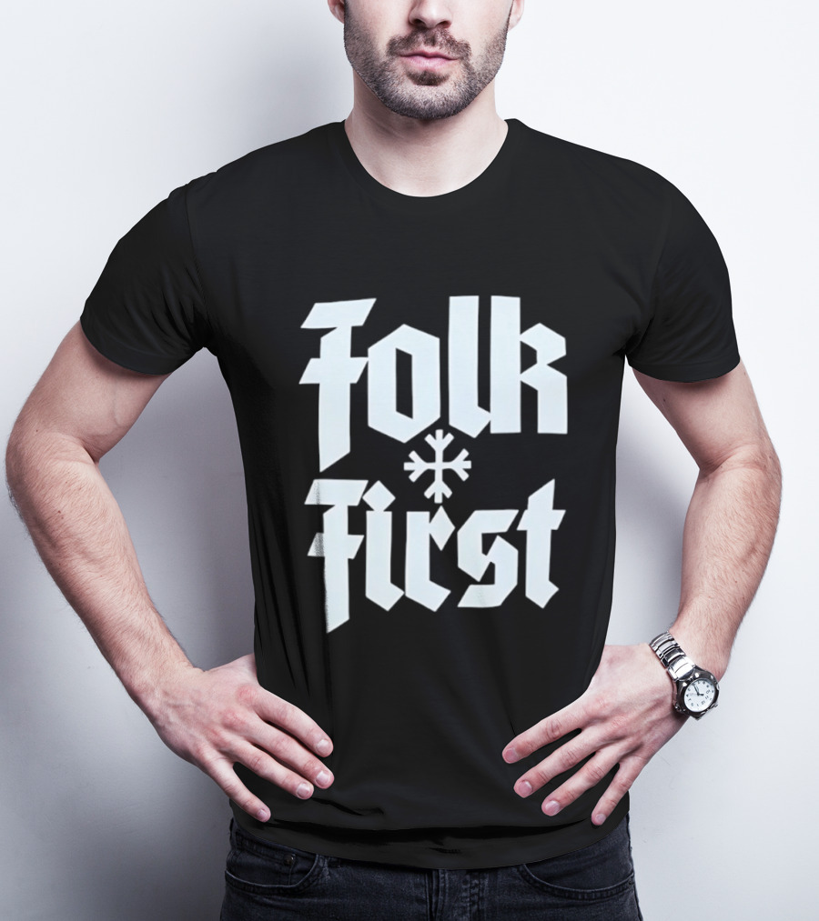 Folk First Snowflake T-Shirt