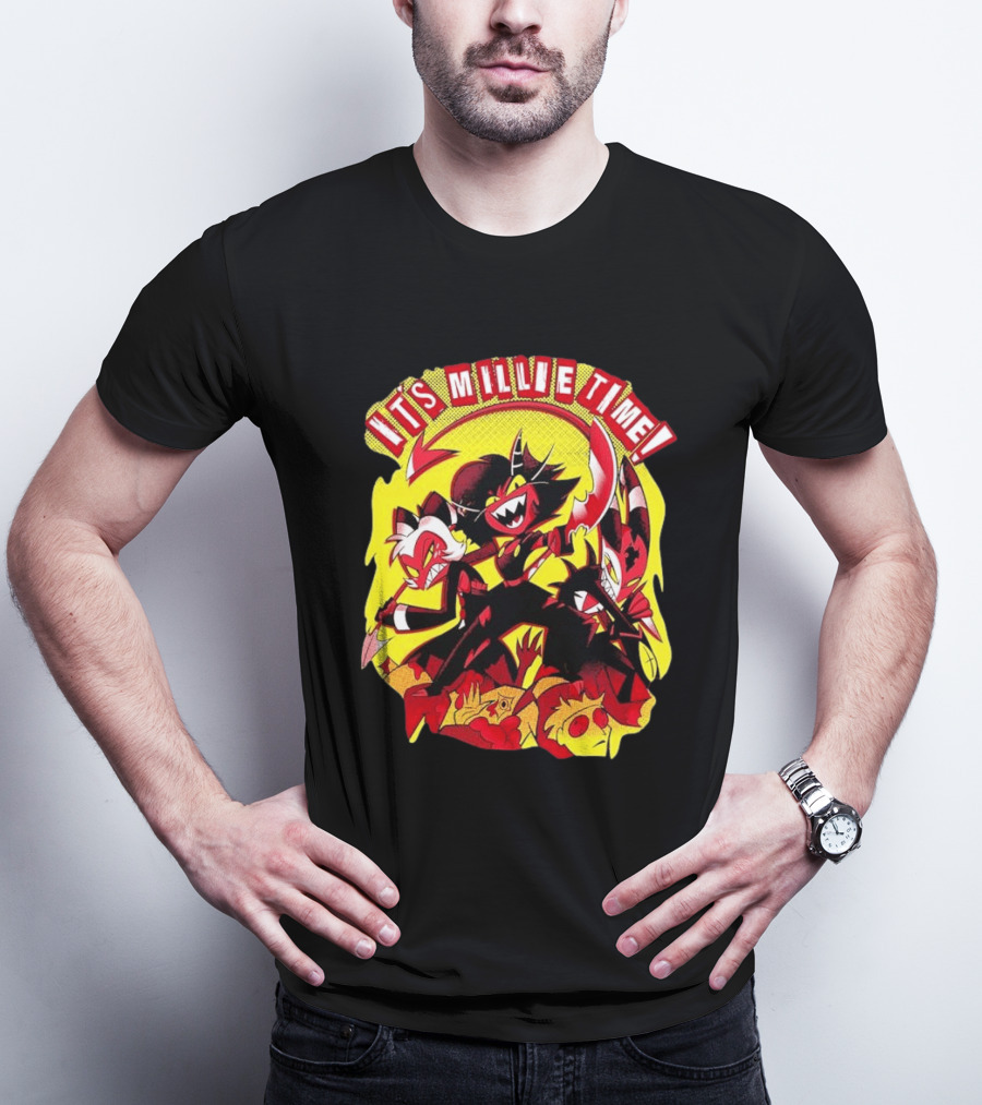 Spindlehorse It's Millie Time Helluva Boss Characters T-Shirt