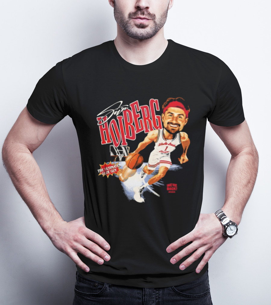 Sam Hoiberg Basketball Caricature The Ultimate Glue Guy T-Shirt