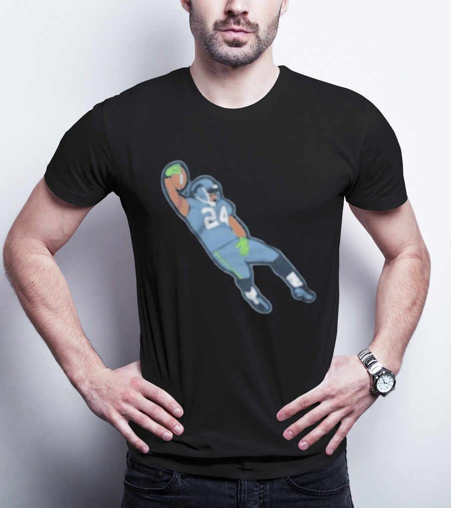 Seahawks The Quake Celebration Rob Staton 24 T-Shirt