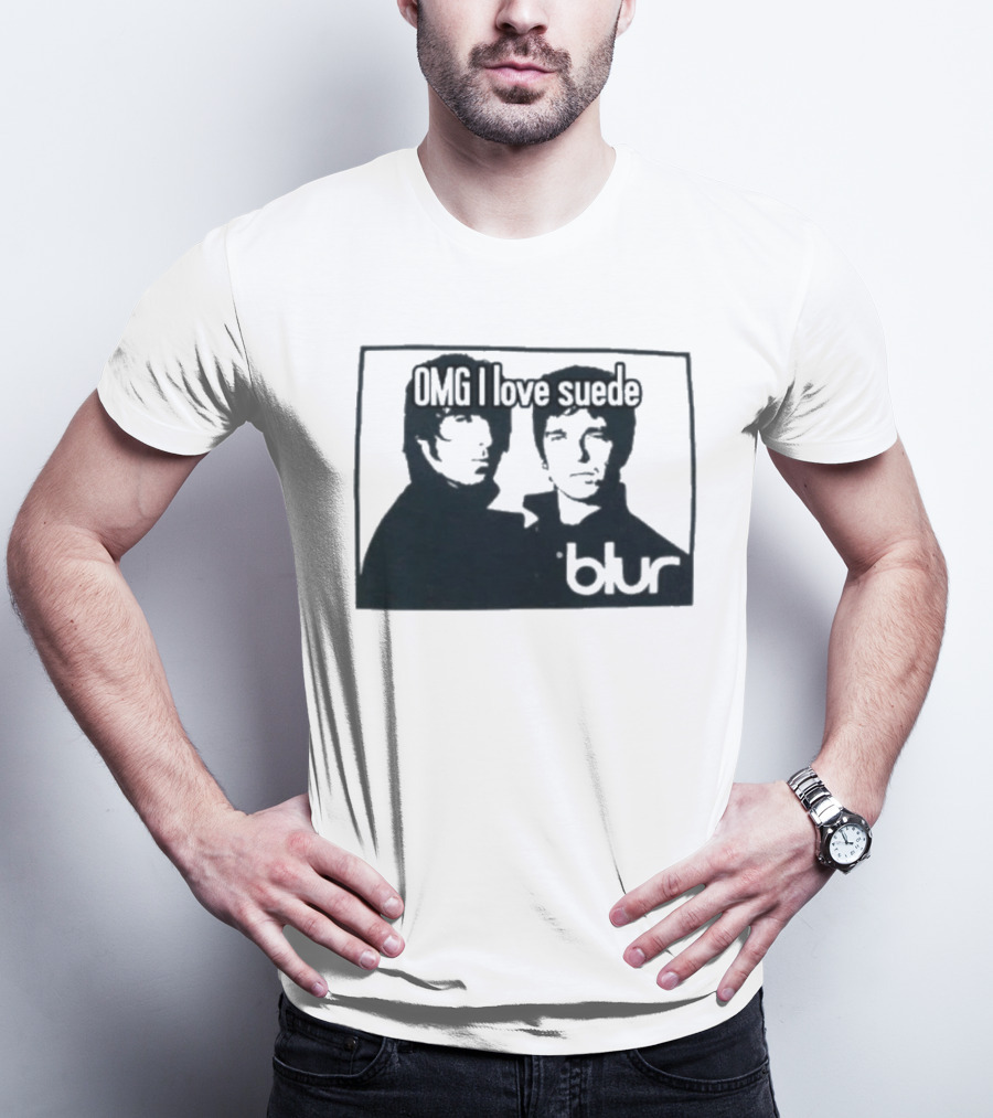 OMG I Love Suede Blur T-Shirt