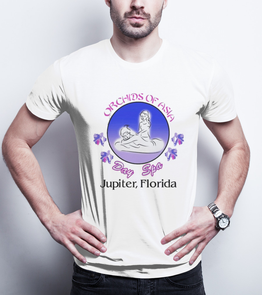 Orchids Of Asia Day Spa Jupiter Florida T-Shirt
