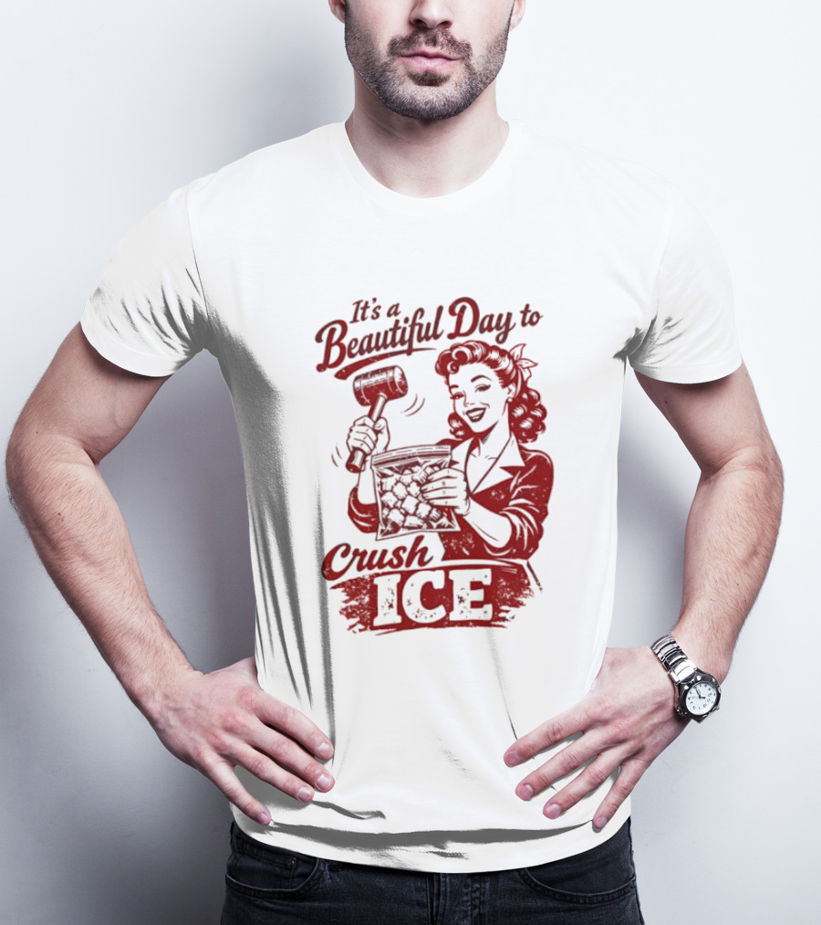 It's A Beautiful Day To Crush Ice Minneapolis Social Justice Human Rights T-Shirt