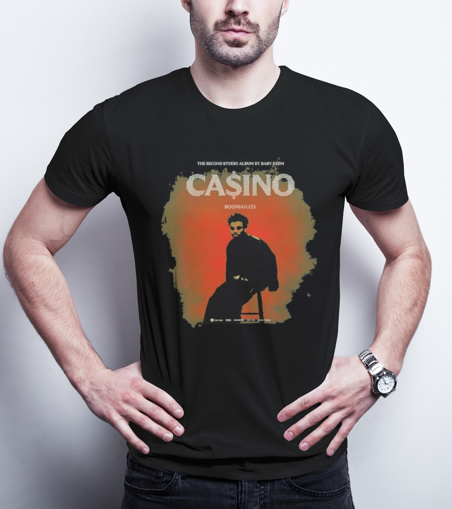 Baby Keem Casino Tour 2026 BOOMAN.CO T-Shirt