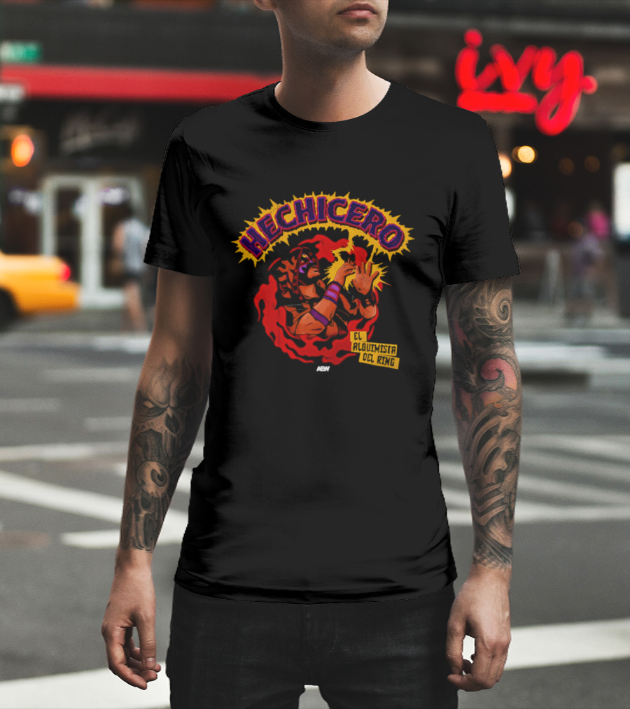 Hechicero Wizard El Alquimista Del Ring Luchador Magic Hands T-Shirt