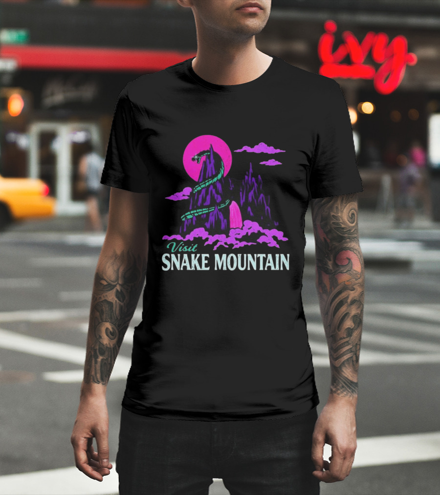 Visit Snake Mountain Masters Of The Universe Serpent Peak Fantasy T-Shirt