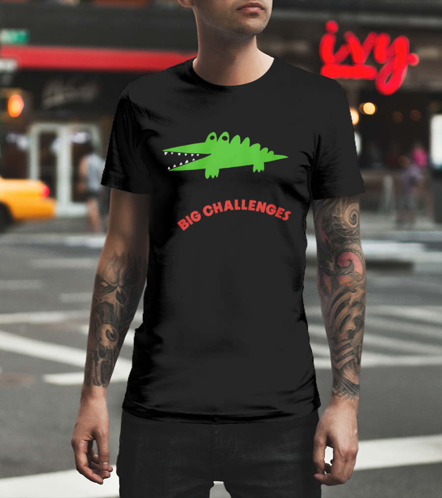 Sanrio Crocodile Big Challenges T-Shirt
