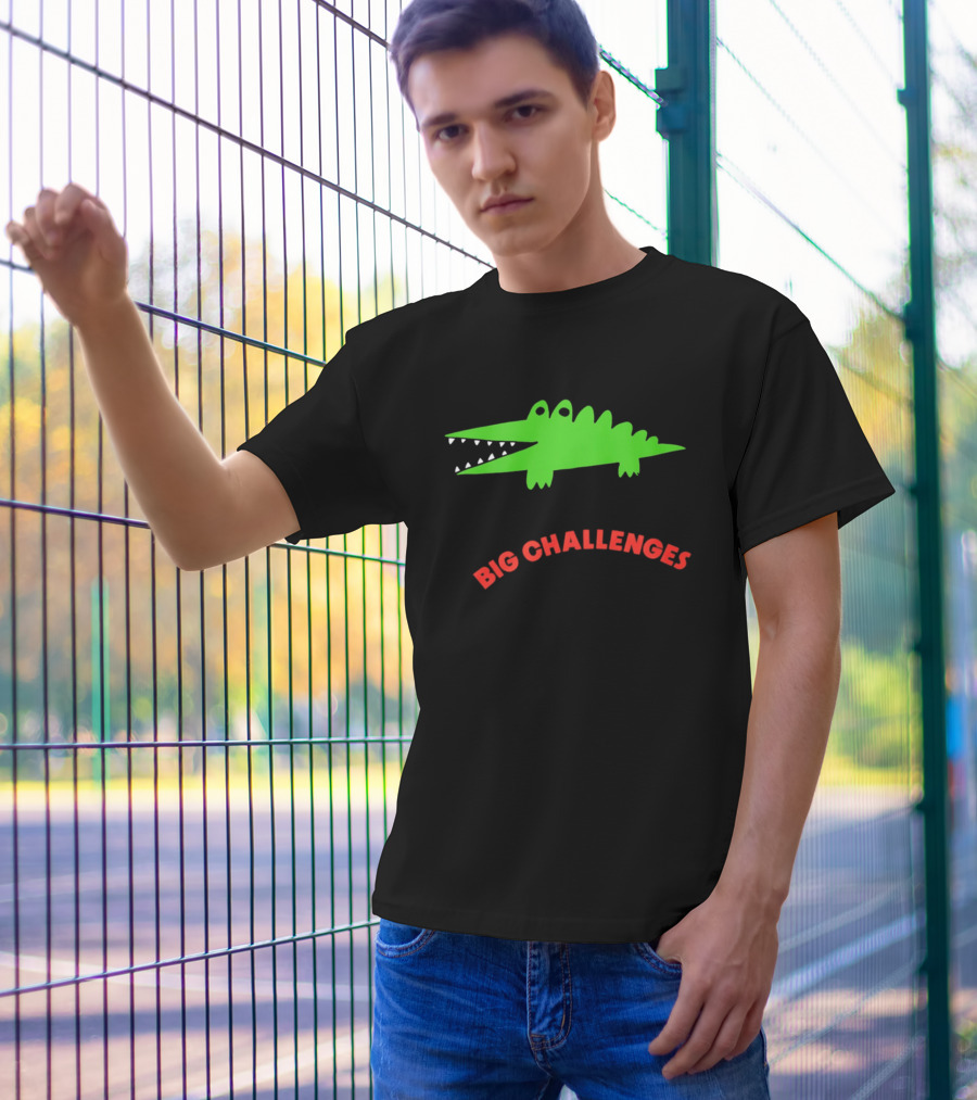 Sanrio Crocodile Big Challenges T-Shirt