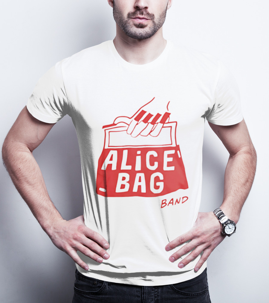 Alice Bag Band Iconic Red Hand Sardine Concept 2026 T-Shirt