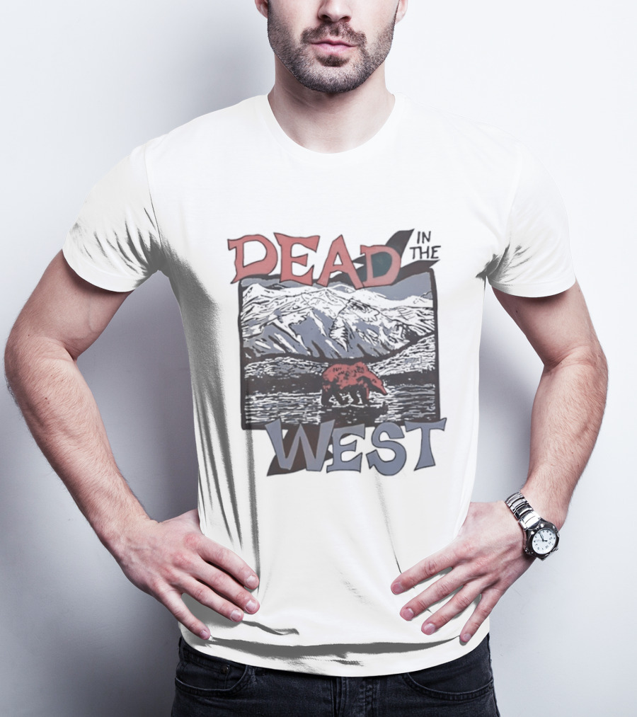 Dead In The West Bear Mountain Landscape T-Shirt