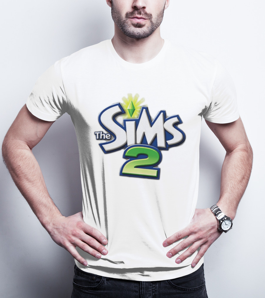 The Sims 2 Iconic Logo Nostalgic Gaming T-Shirt