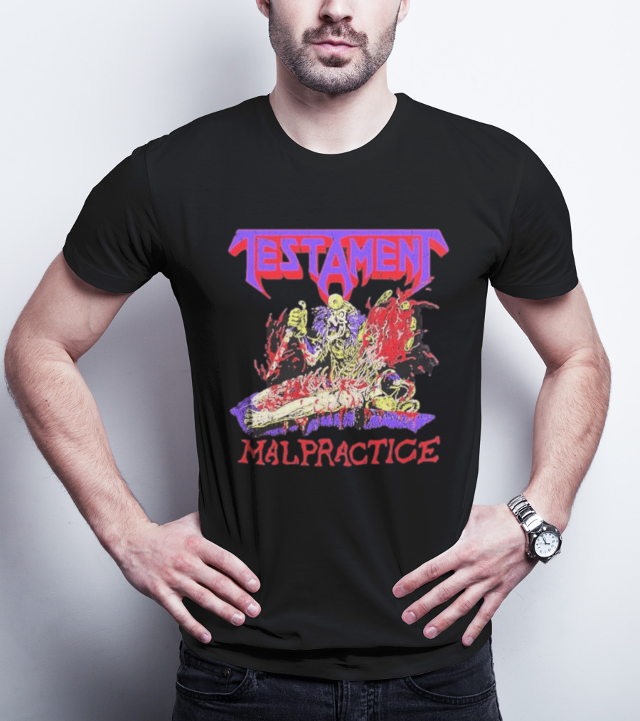 Testament Malpractice Souls Of Black Collection T-Shirt