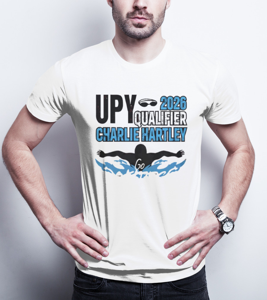 UPY 2026 Qualifier Charlie Hartley Swimming Otter Racer T-Shirt
