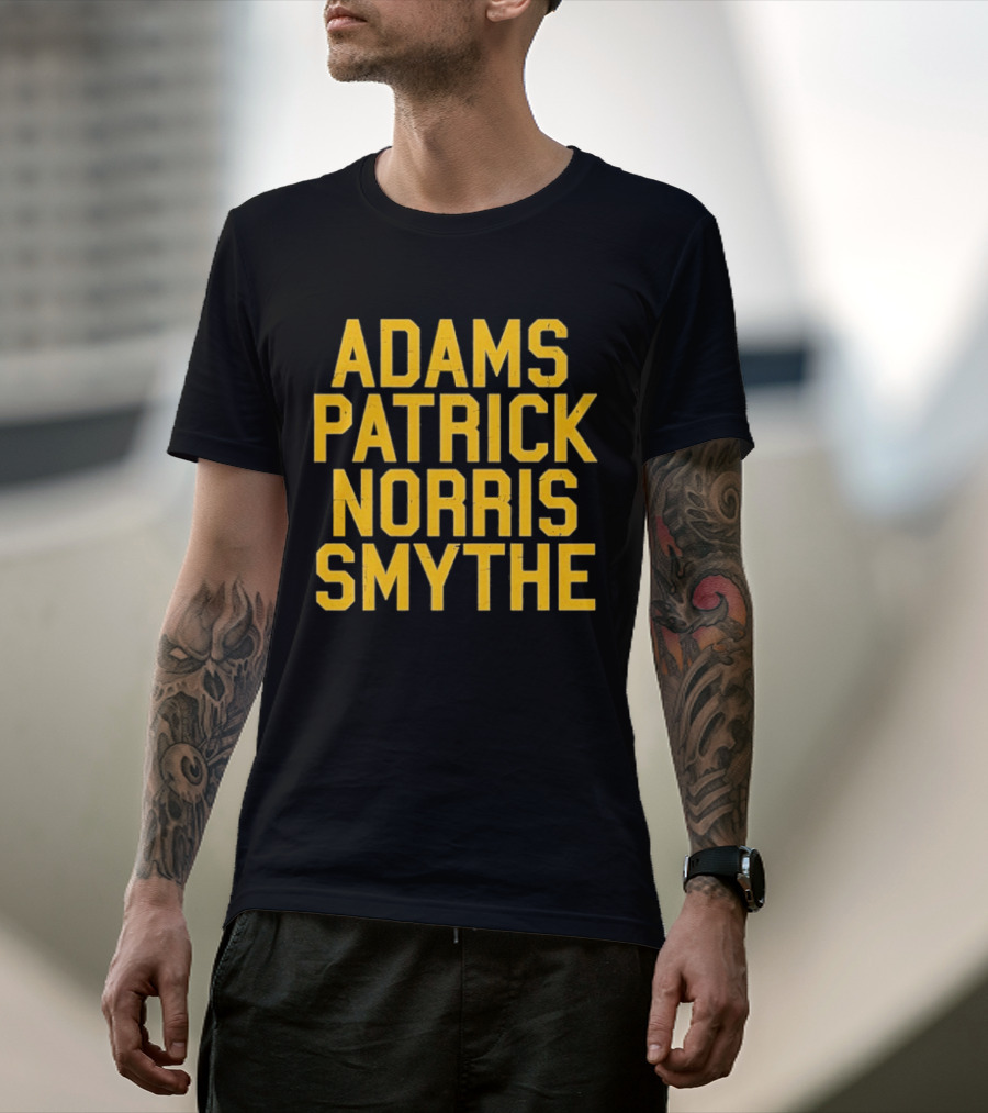 Adams Patrick Norris Smythe Sports Legends T-Shirt