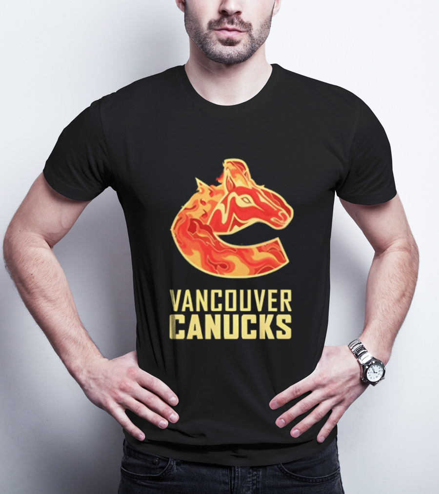 Vancouver Canucks Lunar New Year Horsefire 2026 T-Shirt