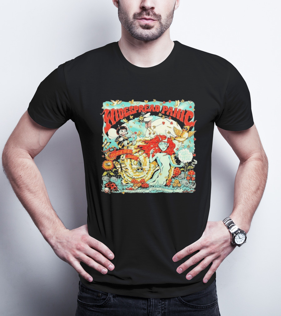 Widespread Panic Moody Center Austin Texas February 14 15 2026 Billy Perkins T-Shirt
