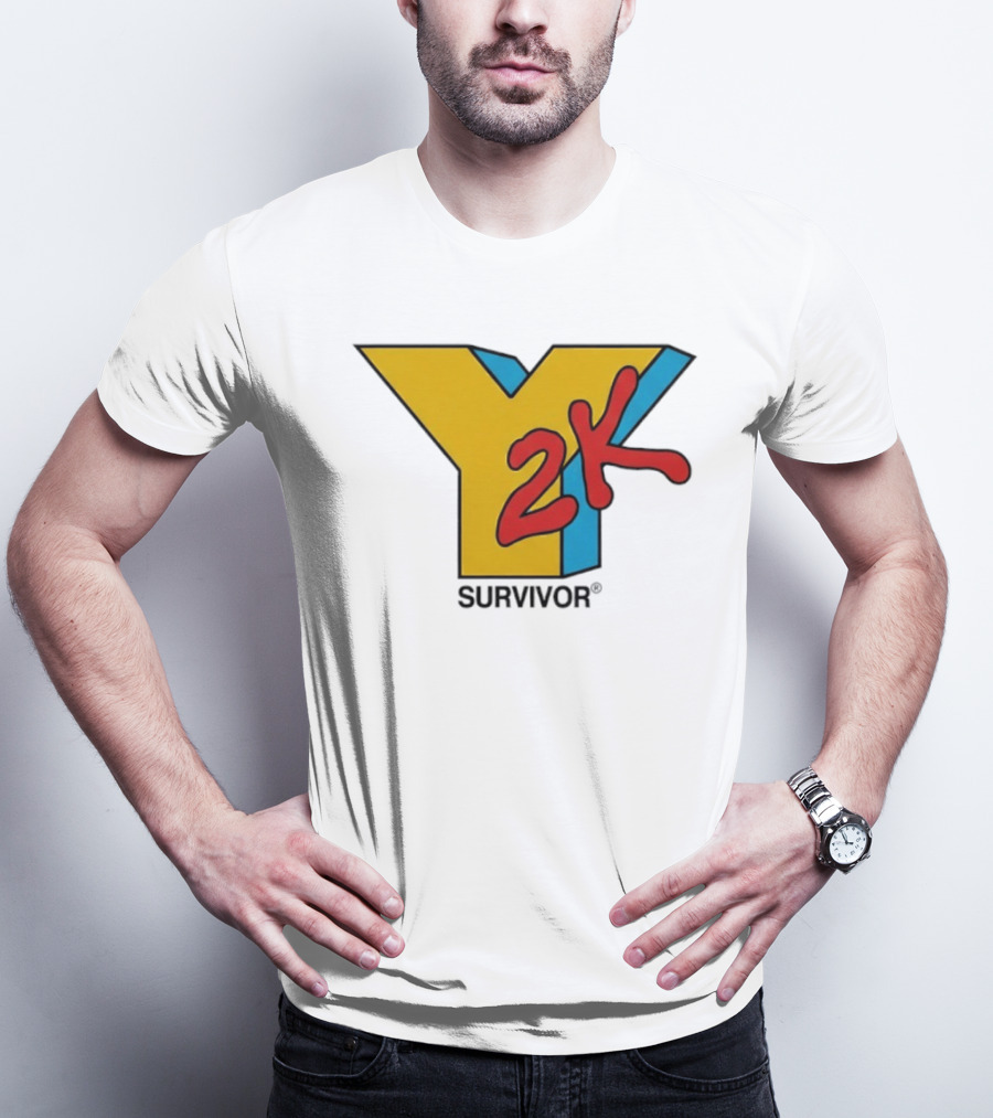 Y2K Survivor Retro 2000s Nostalgia Fashion Trend T-Shirt