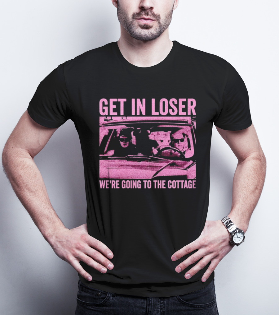 Get In Loser We're Going To The Cottage Heated Rivalry Car Scene T-Shirt