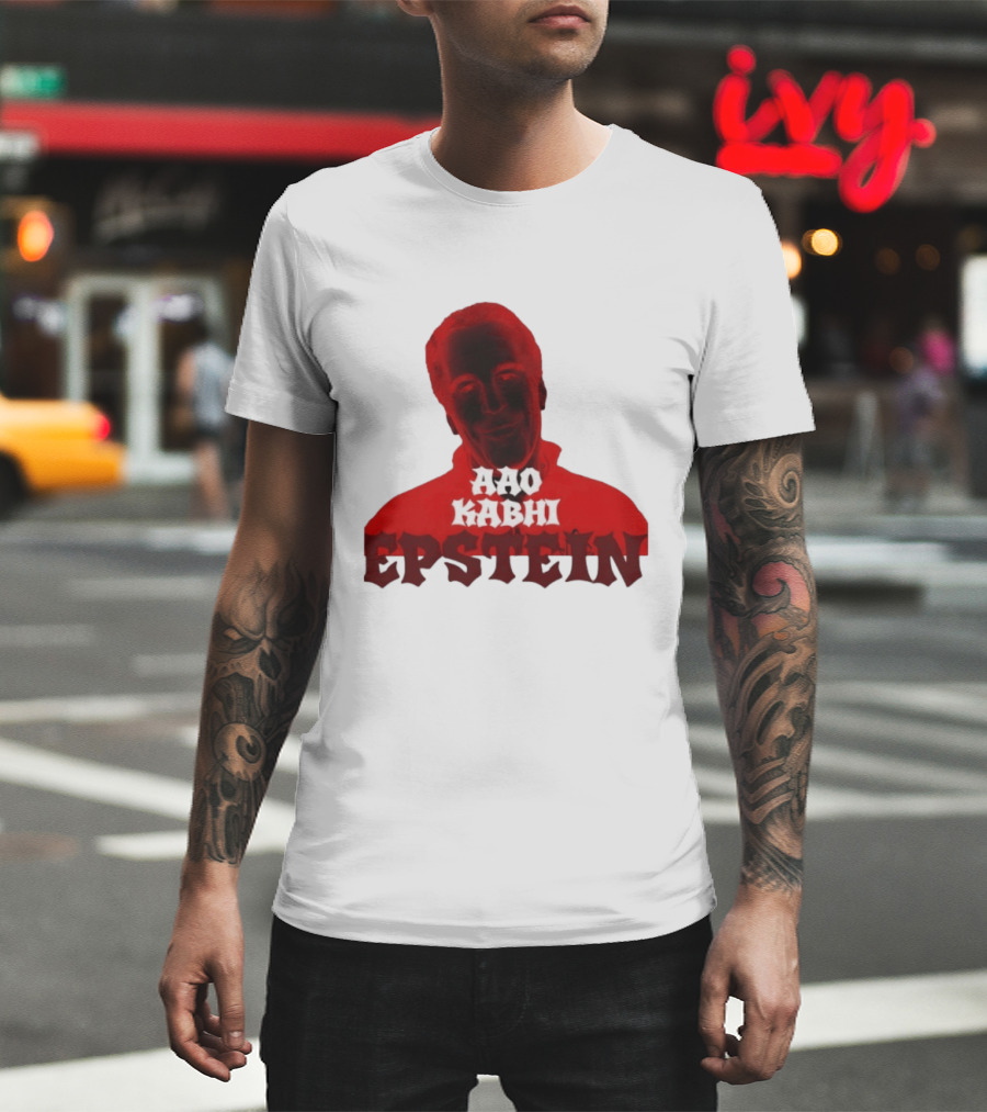 Aao Kabhi Epstein Edgy Meme T-Shirt