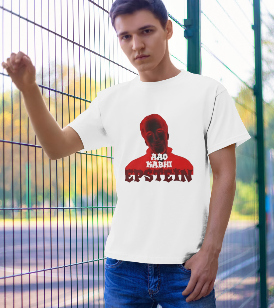 Aao Kabhi Epstein Edgy Meme T-Shirt