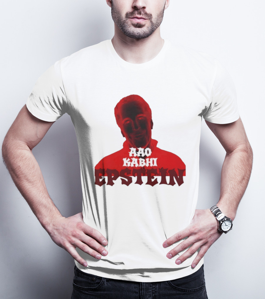 Aao Kabhi Epstein Edgy Meme T-Shirt
