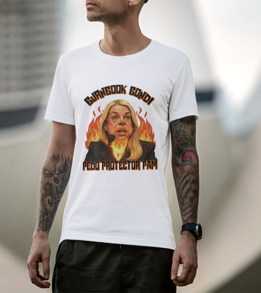 Burnbook Bondi Pedo Protector Pam Flame T-Shirt