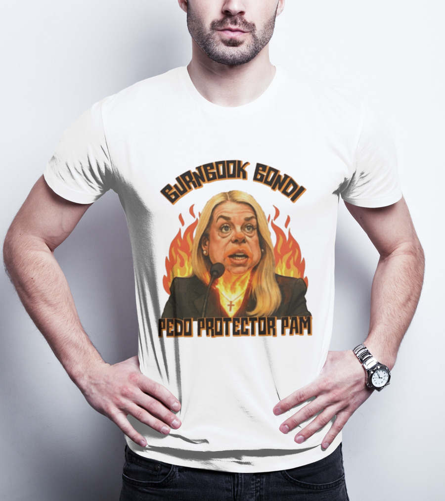 Burnbook Bondi Pedo Protector Pam Flame T-Shirt