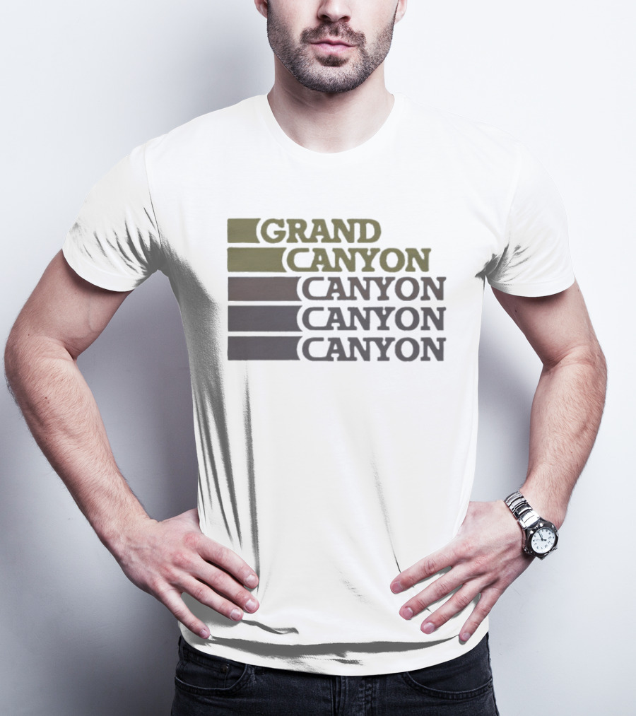 Dale Doback Grand Canyon Vintage Retro Style Scenic T-Shirt