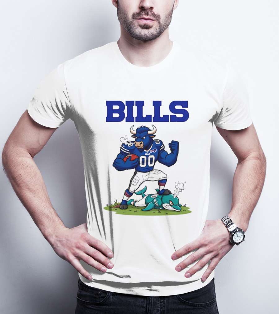 Buffalo Bills Vs Miami Dolphins Beat Dolphins Rivalries T-Shirt