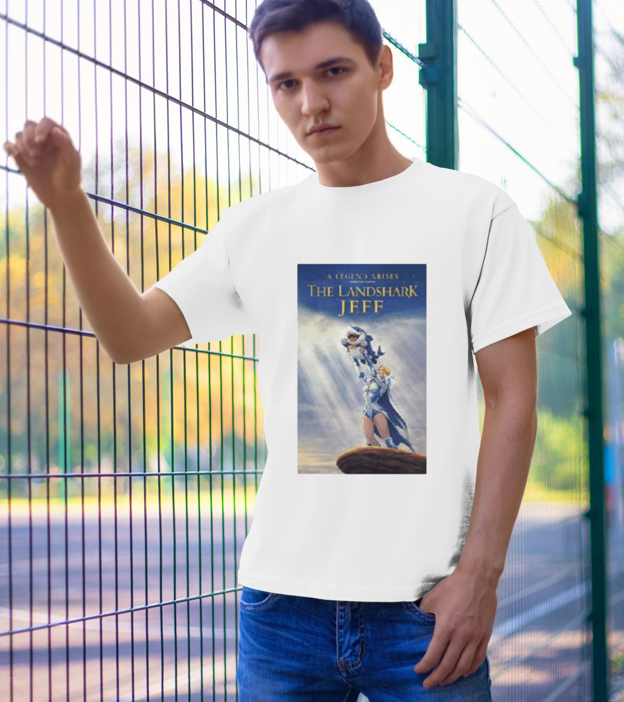 A Legend Arises The Landshark Jeff Emma Frost Lion King Scene T-Shirt