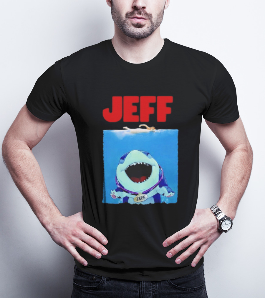Jeff The Land Shark Jaws Movie T-Shirt