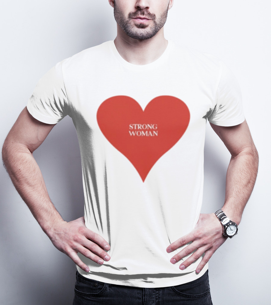 Strong Woman Heart Gemma Johnson Neighborhood Empowerment T-Shirt