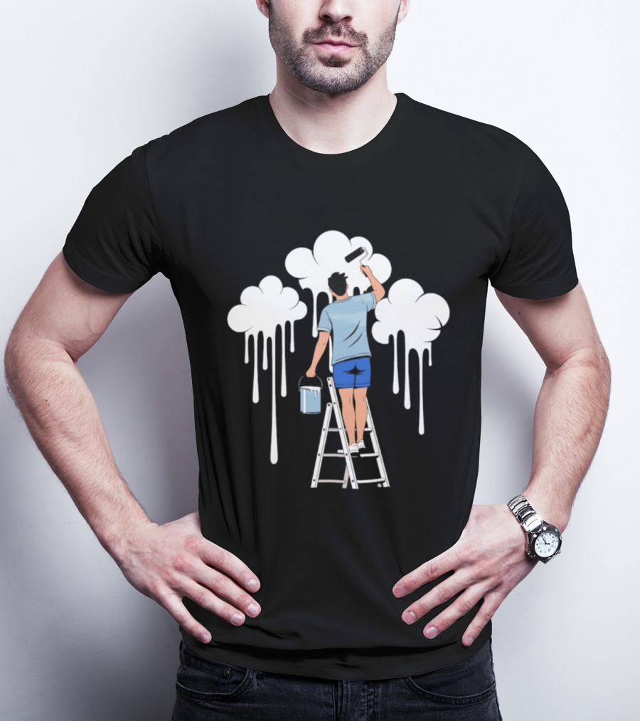 Painting The Clouds Dripping With Creativity T-Shirt