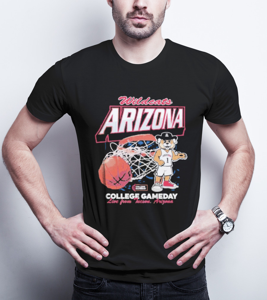 Arizona Wildcats College Gameday Live From Tucson T-Shirt