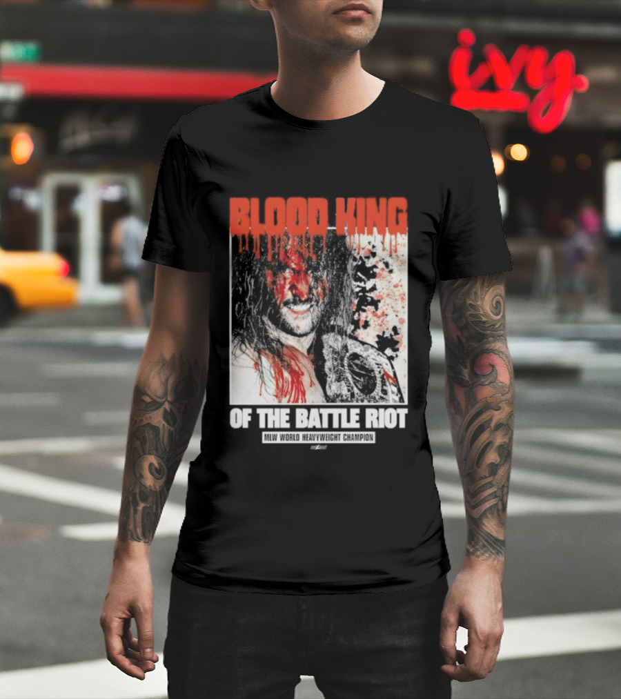 Blood King Of The Battle Riot Killer Kross T-Shirt