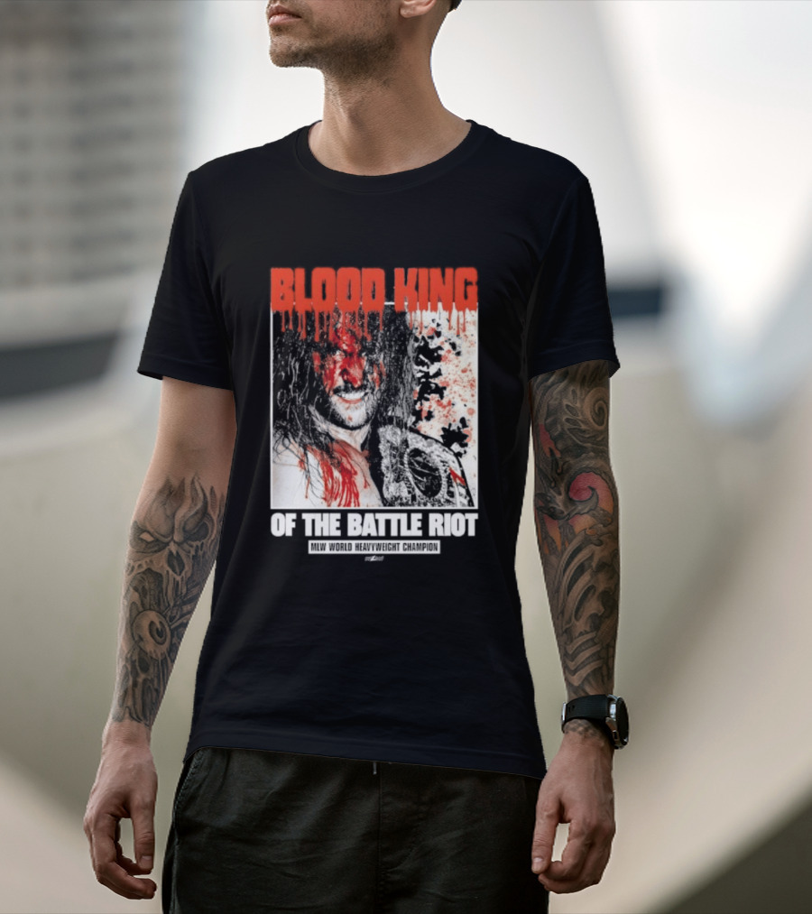 Blood King Of The Battle Riot Killer Kross T-Shirt